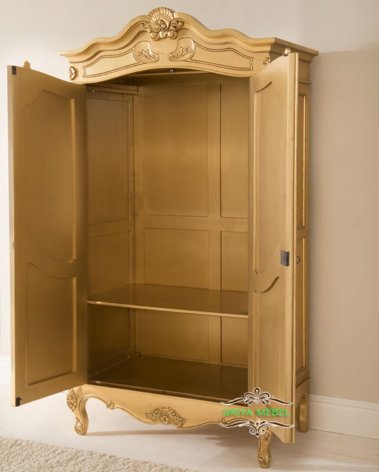 Almari Pakaian Modern 5 Pintu Duco | Furniture Jati Jepara