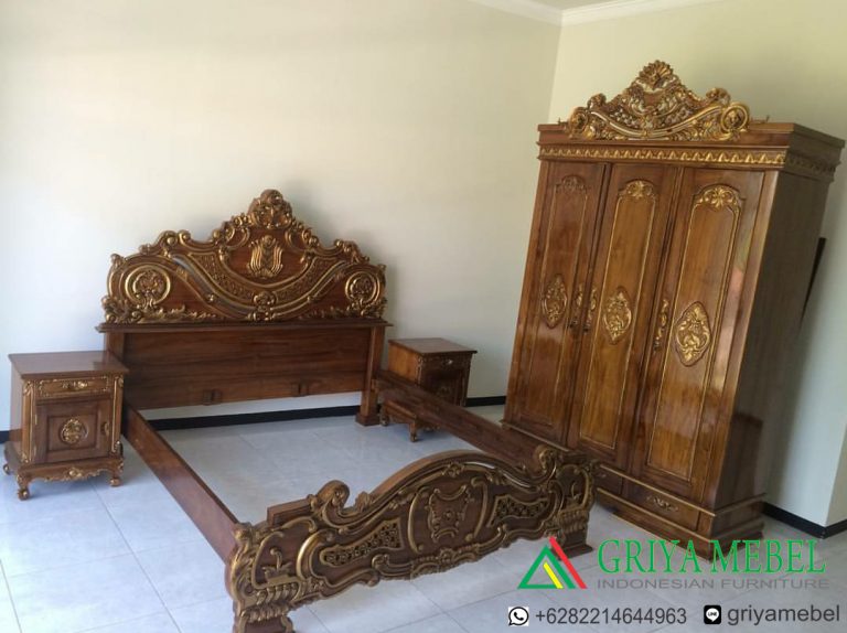 Set Kamar Tidur Tiara Murah | Furniture Jati Jepara