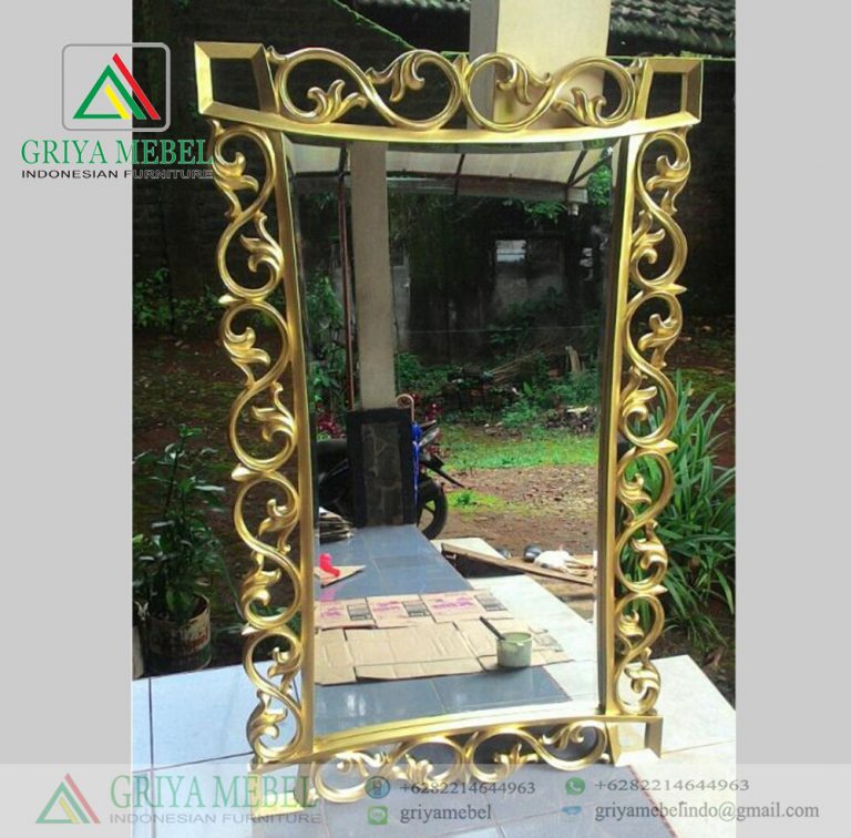 Cermin Hias Minimalis Modern | Furniture Jati Jepara